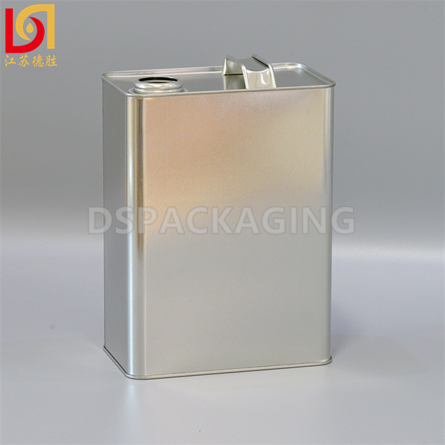 1 Gallon Square Paint Tin - Desheng
