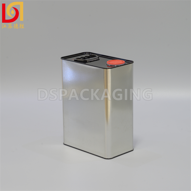Custom 4L F-style Engine Oil Can with Spout - Desheng