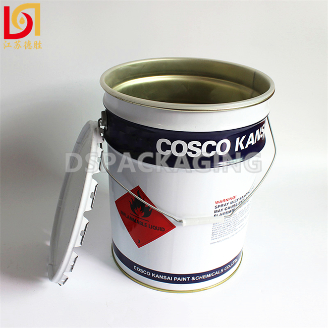 5 Gallon Metal Chemical Bucket - Desheng
