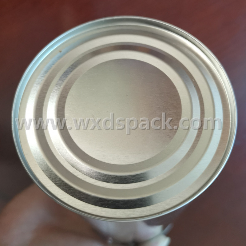 1L Round Cone Motor Oil Tin Can with Screw Top - Desheng
