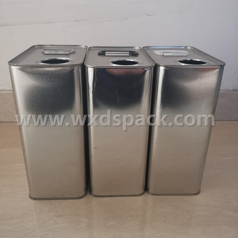4L Cheap Rectangular F-style Metal Motor Oil Tin Cans - Desheng