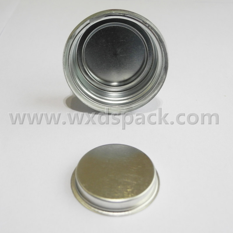Customized 38mm Tinplate Threaded / Screw Cap - Desheng