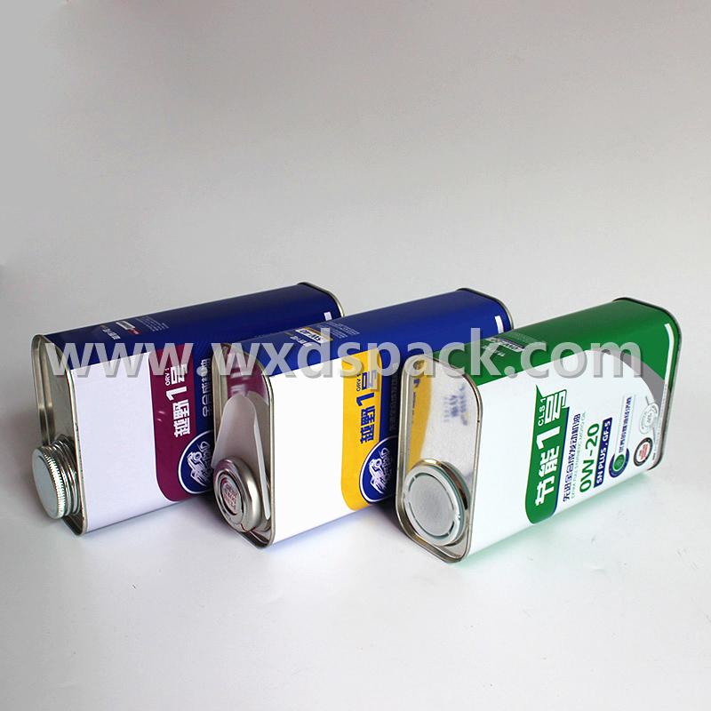 Popular 1L F-style Motor Oil Can Series - Desheng