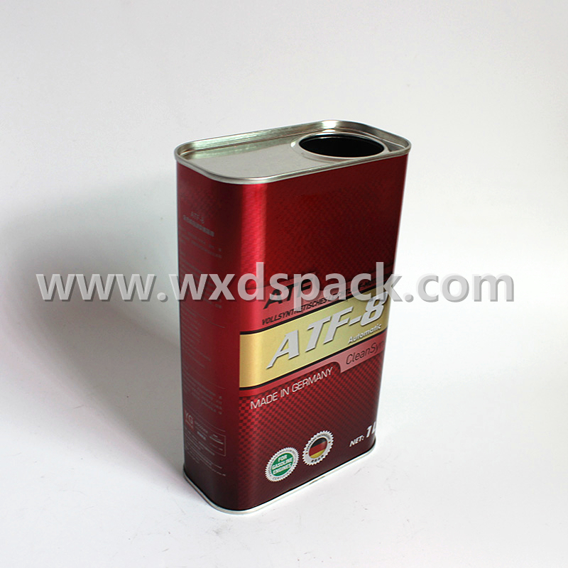 Customized Printing ATF Tin Motor Oil Cans - Desheng
