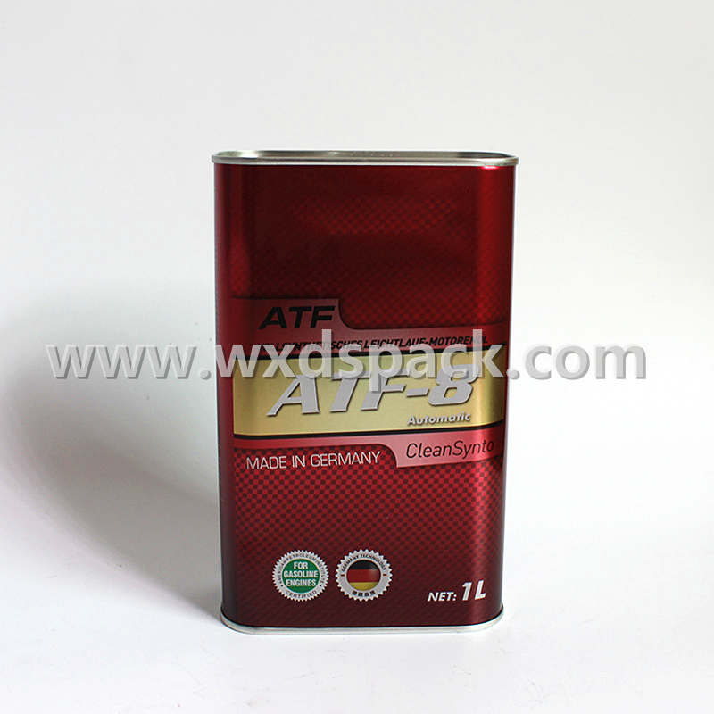 Customized Printing ATF Tin Motor Oil Cans - Desheng