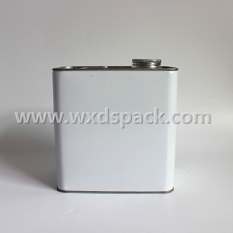 2L Screw Top Metal Can for Engine Oil - Desheng